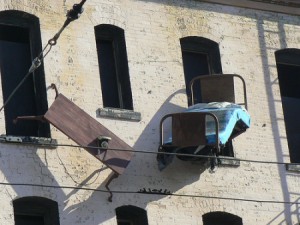 Defenestration in San Francisco