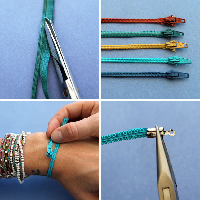 5 Ways To Turn Zippers Into Awesome Arm Candy