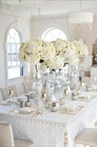 20 Pure White Wedding Decor Ideas for Romantic Wedding