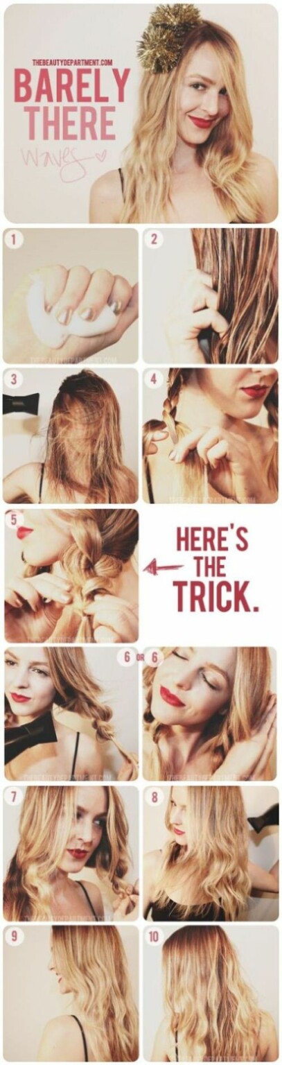 20 Gorgeous Wavy Hairstyle Ideas and Tutorials