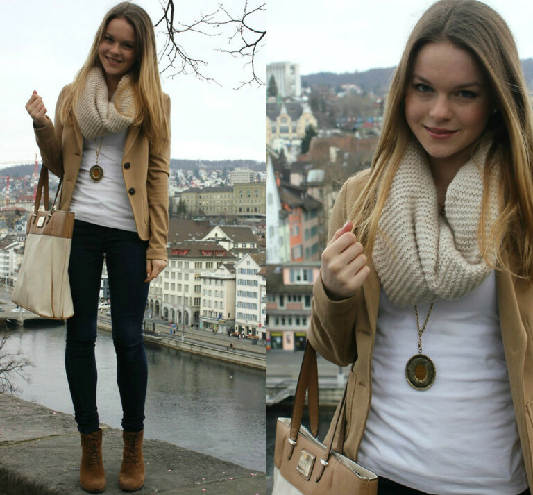 Infinity Scarf Outfits for infinity Joy in the Cold days