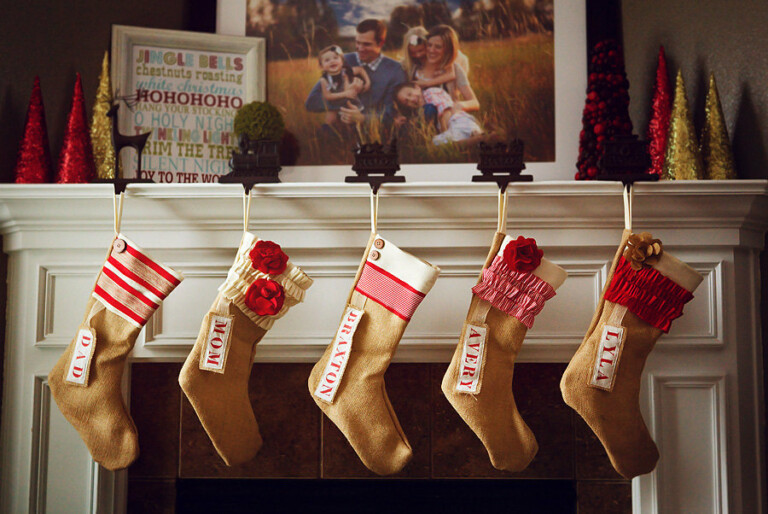 15 Beautiful Handmade Christmas Stocking Designs