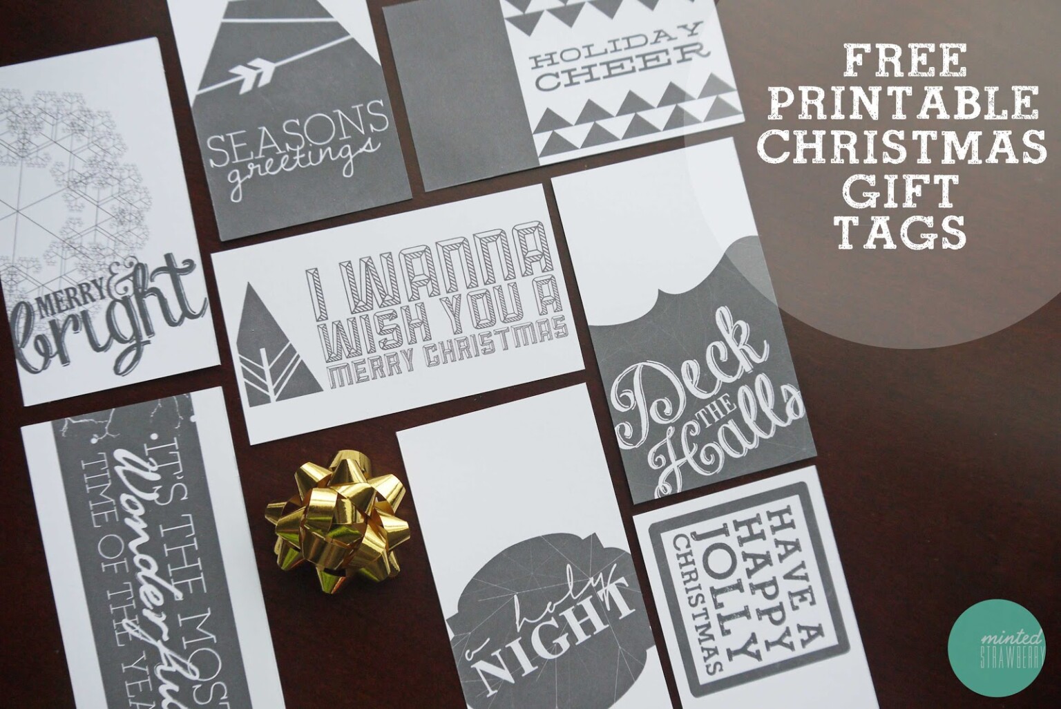 15 Cute and Creative DIY Christmas Gift Tag Ideas