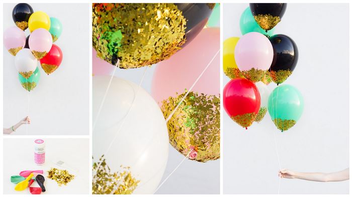 17 Cute DIY Confetti Party Crafts