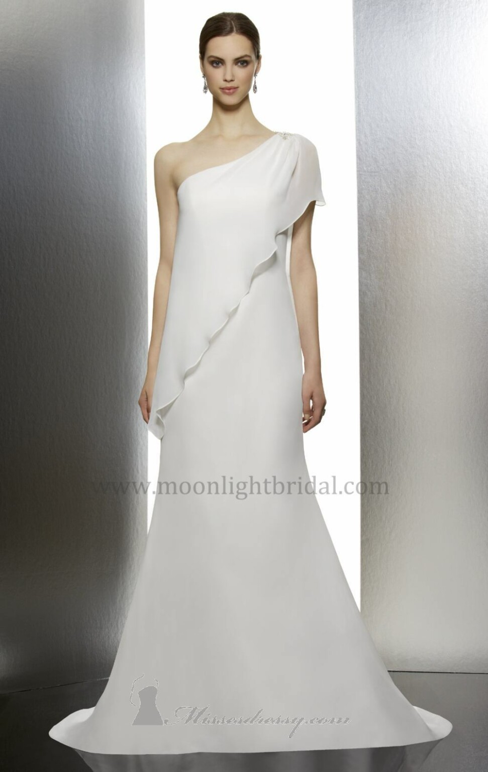 23 Elegant One Shoulder Wedding Dresses
