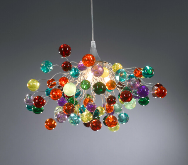 15 Incredibly Colorful Handmade Ceiling Lamp Designs