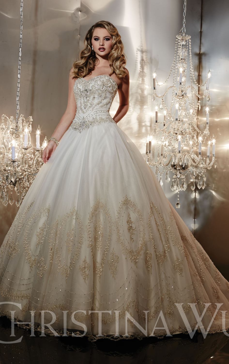 20 Beautiful Ball Gown Wedding Dresses for Glamorous Brides