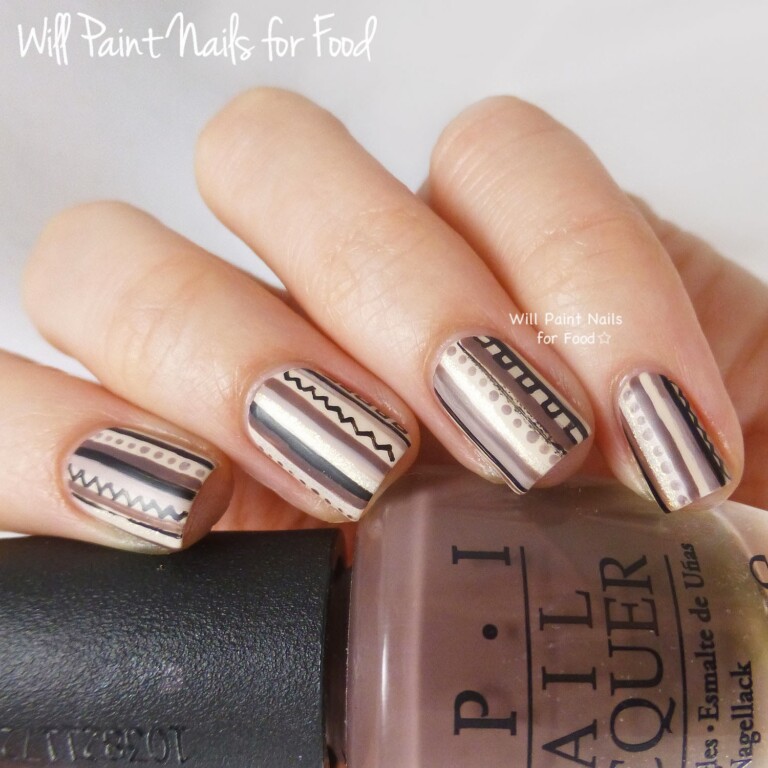 22 Creative and Fun Monochrome Nail Art Ideas