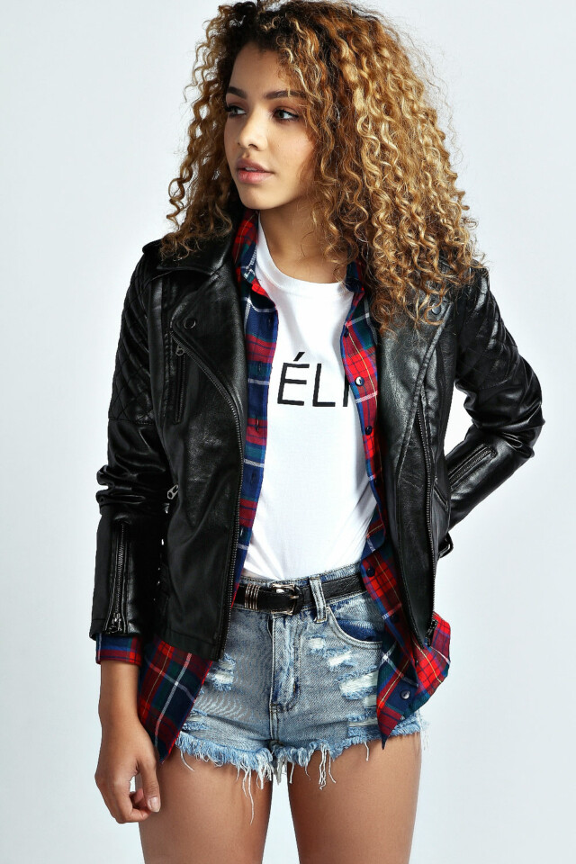 18 Leather Biker Jackets for Urban Chick Look