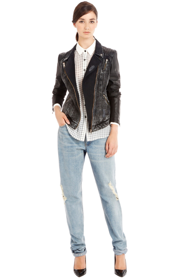 18 Leather Biker Jackets for Urban Chick Look