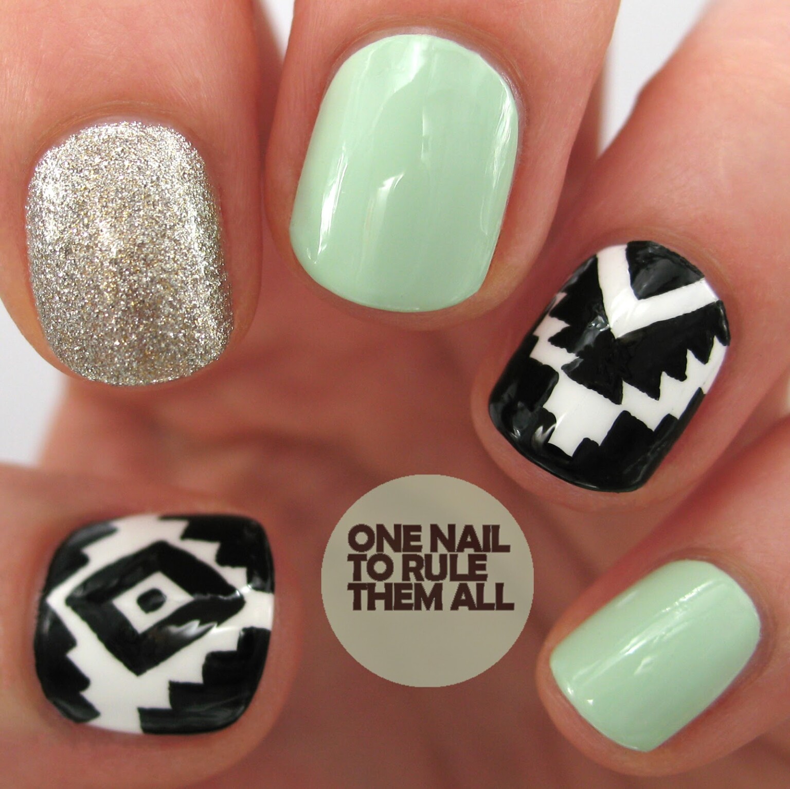 19 Unique Colorful Nail Art Ideas