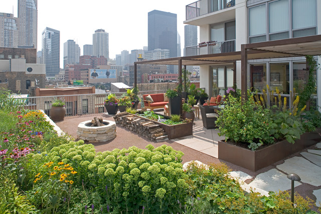 17 Elegant Roof Terrace Design Ideas