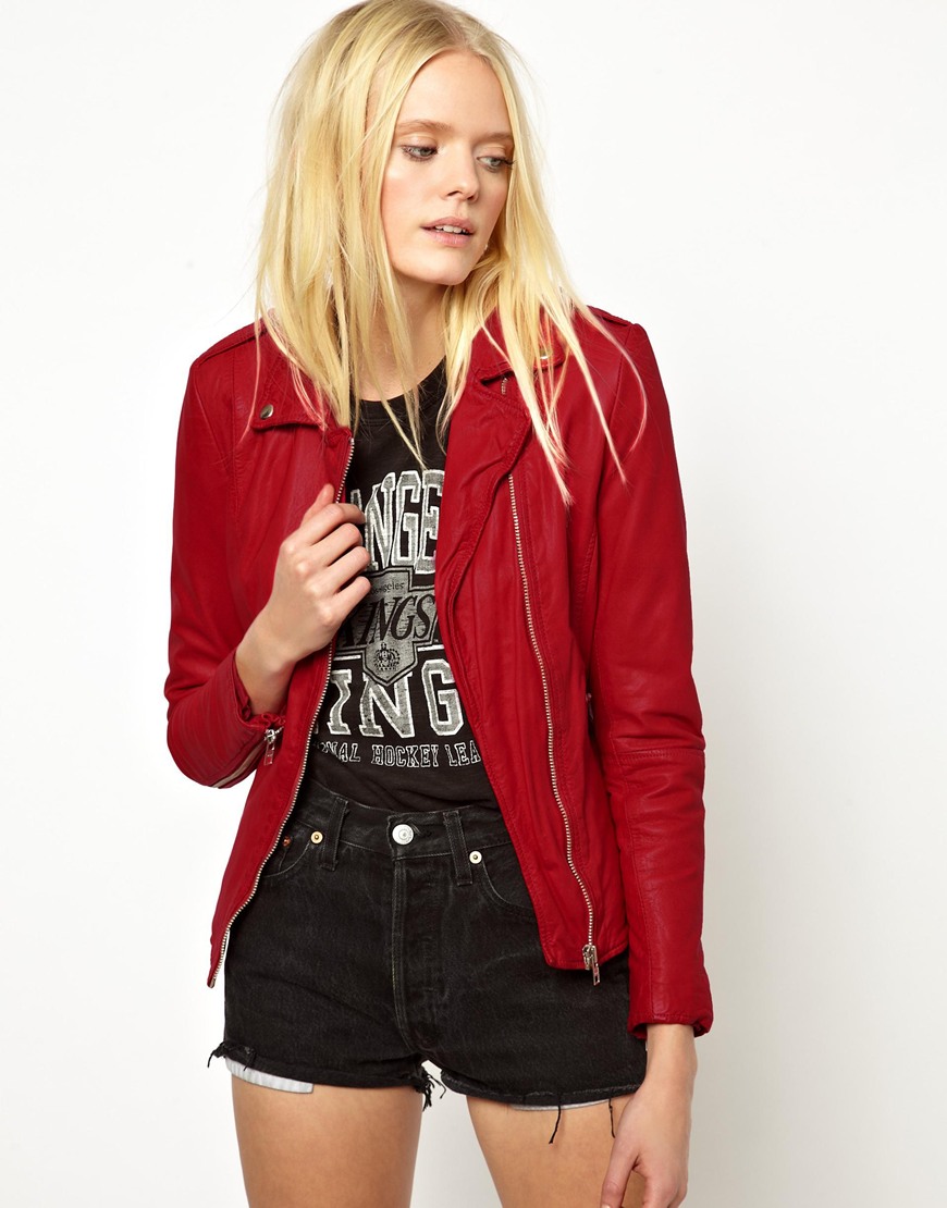 18 Leather Biker Jackets for Urban Chick Look