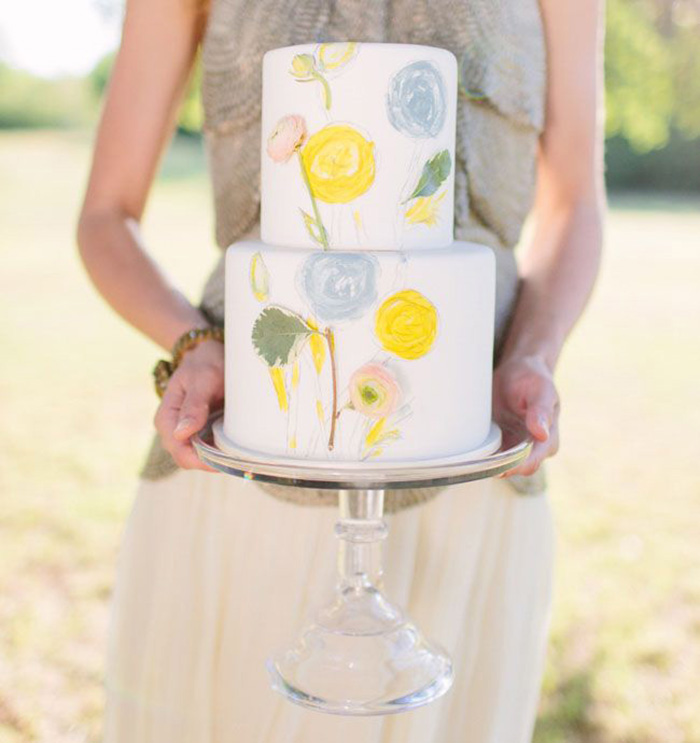 18 Beautiful Ideas for Perfect Wedding Cake Decoration