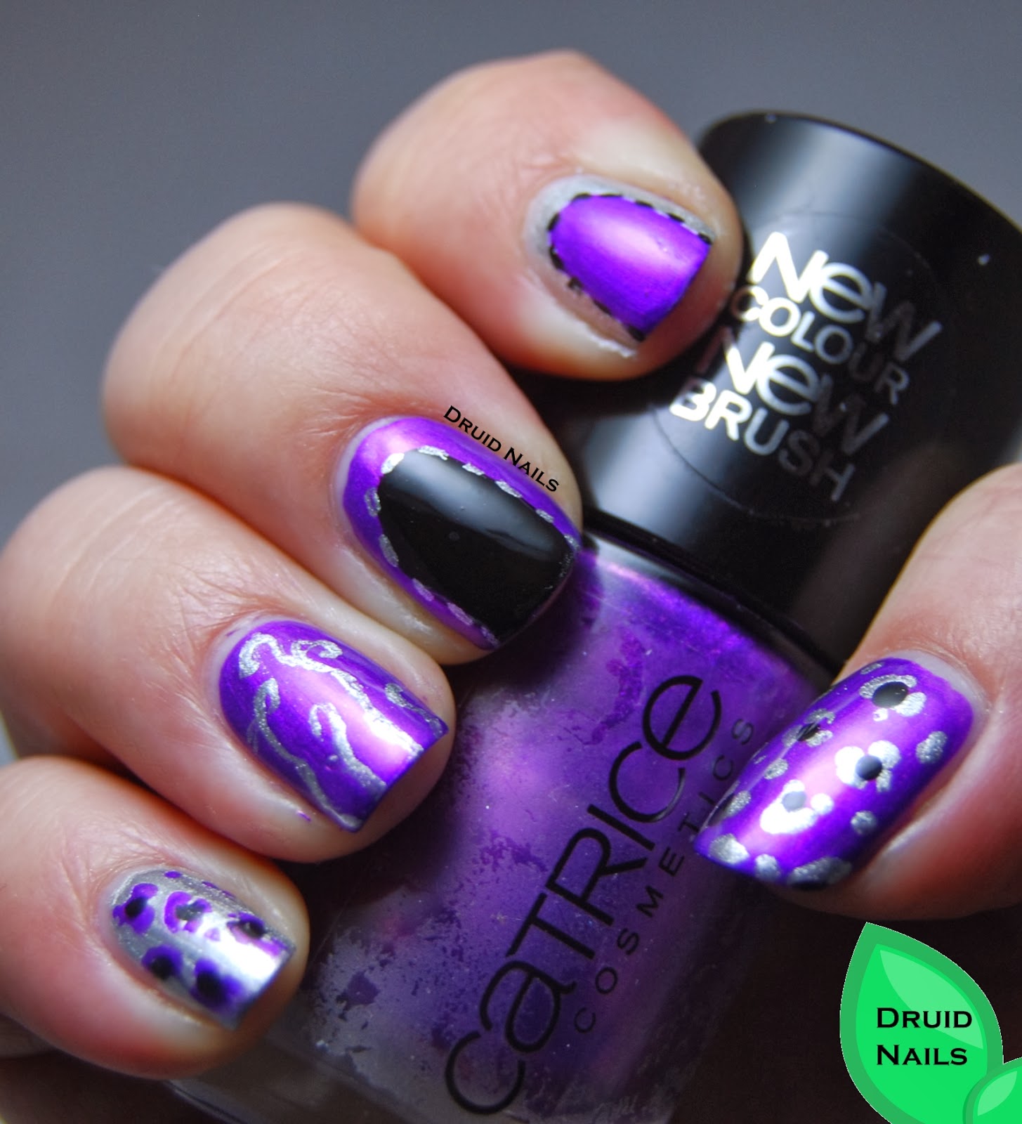 24 Beautiful Purple Nail Art Ideas