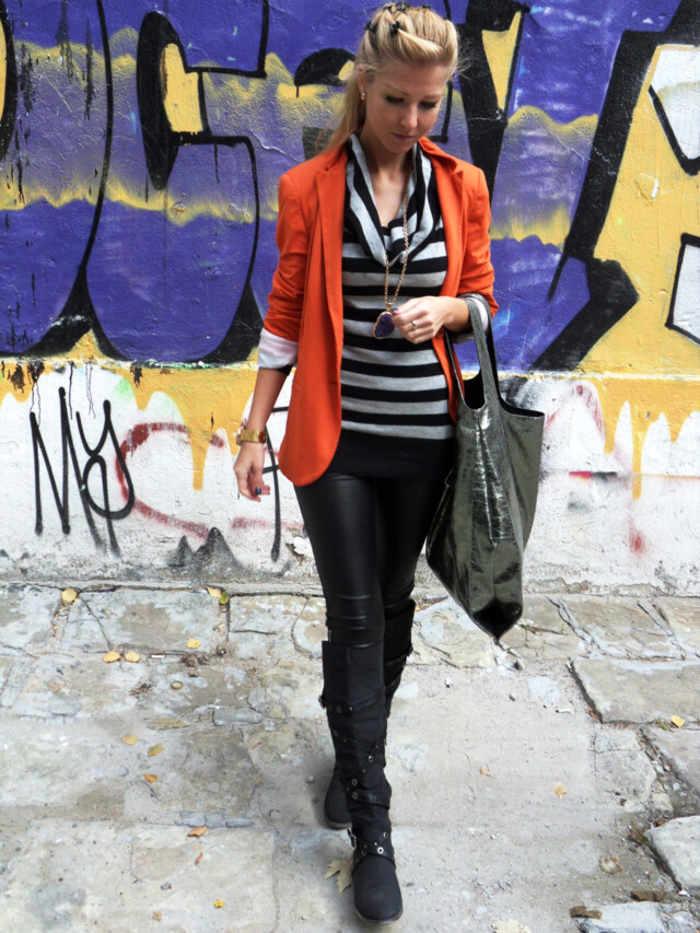 25 Fresh Combinations with Orange Details For This Season