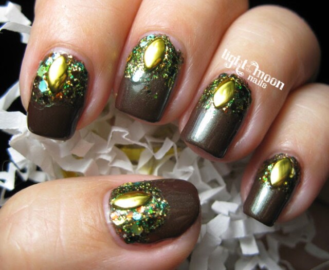 Blinking Nails for Summer- 15 Sparkly and Glitter Nail Art Ideas