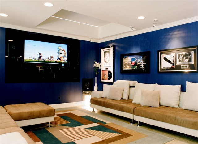 18 Elegant Interior Design Ideas with Blue Walls