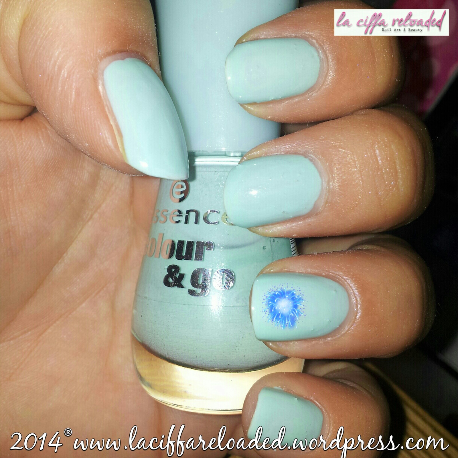 17 Super Cute Mint Nail Art Ideas for Summer