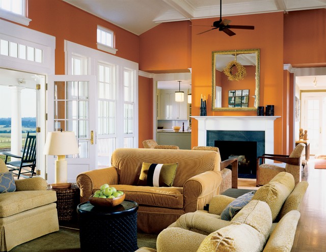 Orange Walls for Extraordinary Interior: 18 Gorgeous Ideas for your Home