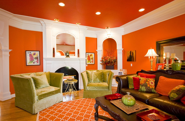 Orange Walls for Extraordinary Interior: 18 Gorgeous Ideas for your Home