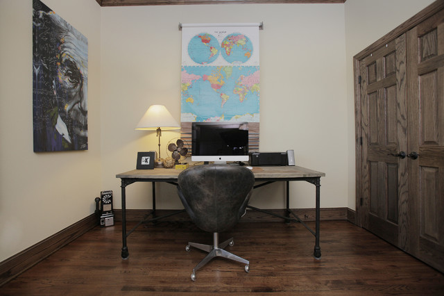20 Industrial Home Office Design Ideas for Simple and Professional Look