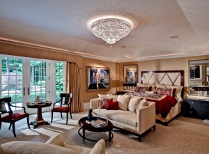 Caramel Color Details For Sophisticated Bedroom Look