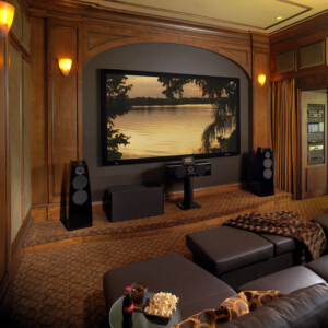 23 Ultra- Modern and Unique Home Theater Design Ideas