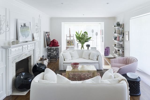 27 Minimalist White Living Room Designs