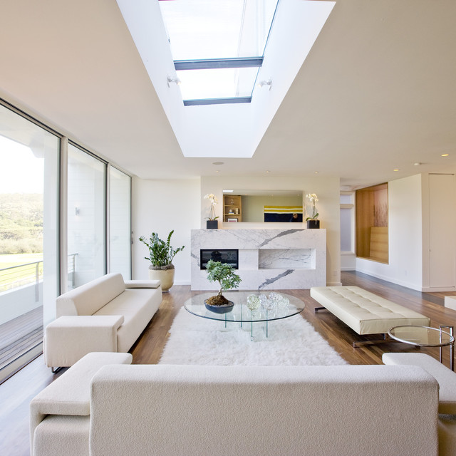 27 Minimalist White Living Room Designs