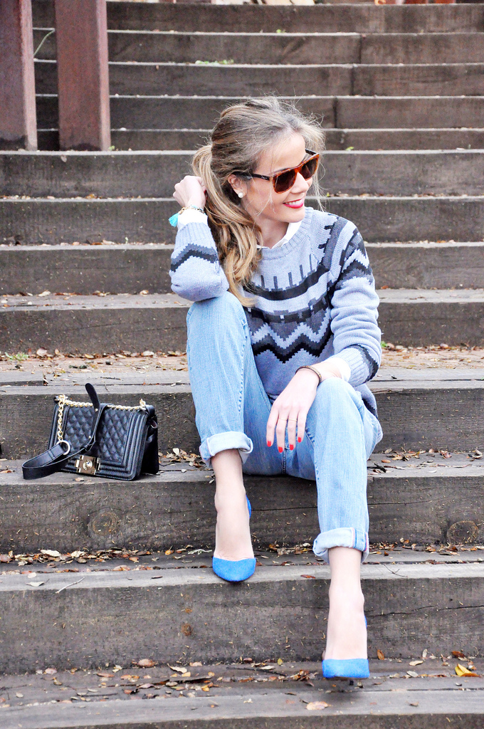 20 Excellent Jeans Outfits Combined With High Heels / Ankle Boots