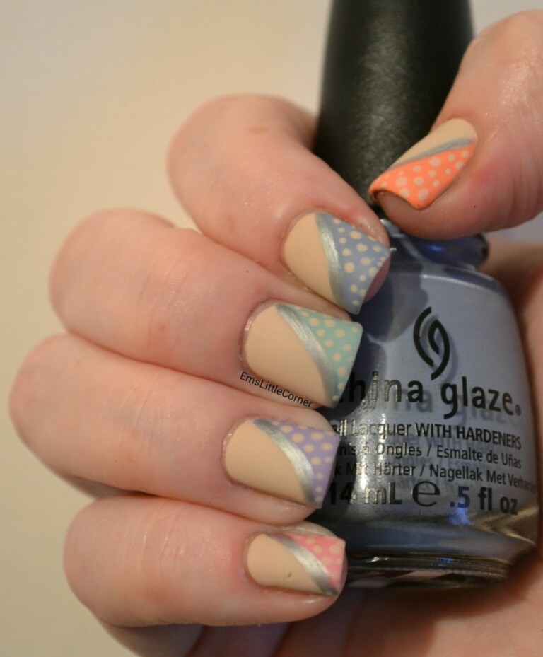 Soft Pastel Nails for Cute Chic Look – 17 Adorable Nail Art Ideas