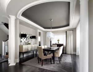 20 Amazing Dining Room Design Ideas with Tray Ceiling