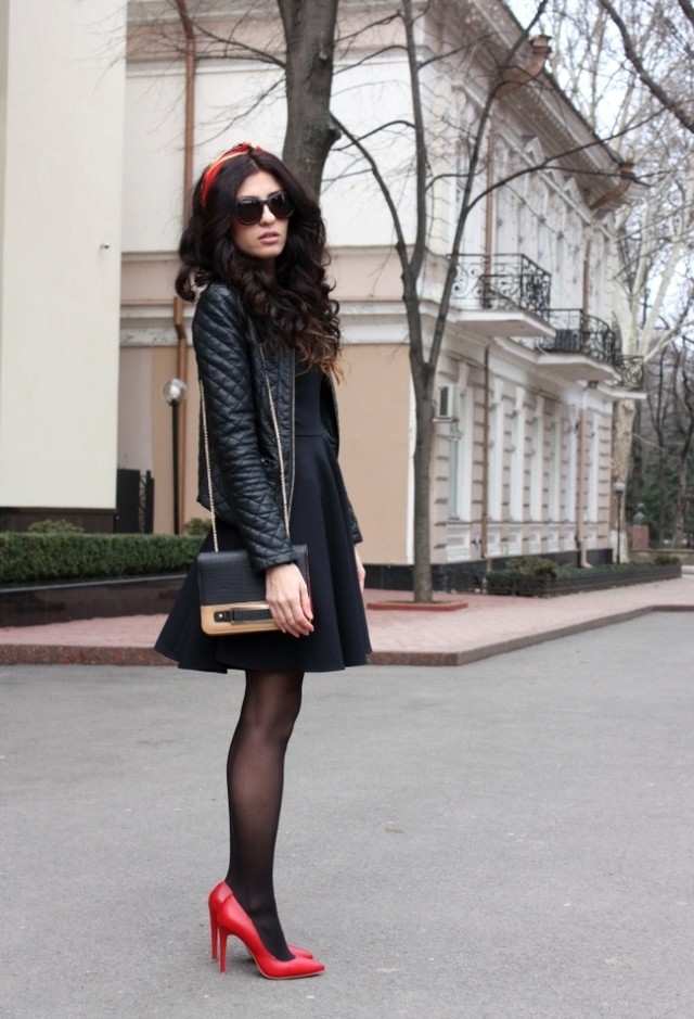 Red High Heels- 20 Stylish Ideas How to Wear Them