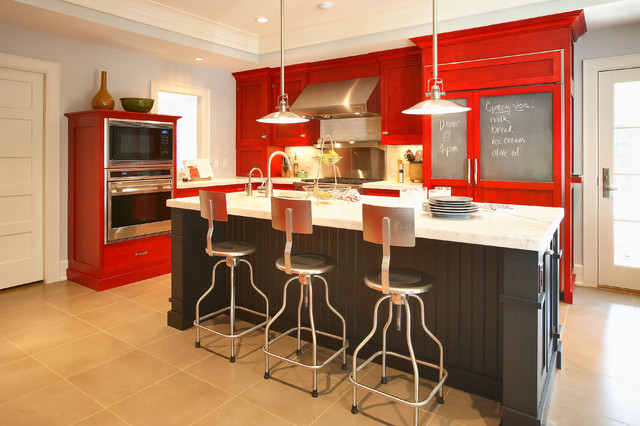 19 Stunning Red Kitchen Design and Decor Ideas