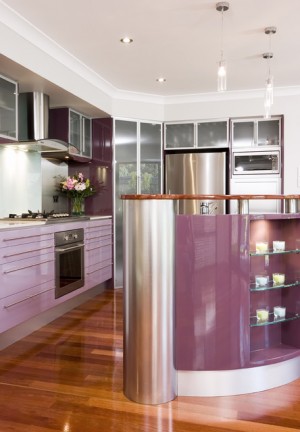 15 Modern Purple Kitchen Design Ideas