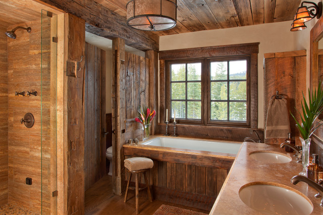 18 Ideas For Perfect Rustic Bathroom Design