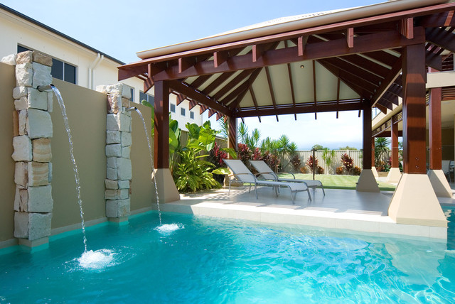 Pool Area- 20 Outstanding Gazebo Design Ideas for Relaxing in Style