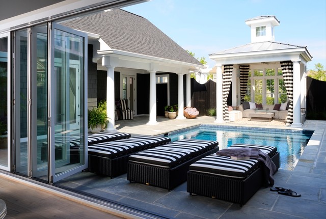 Pool Area- 20 Outstanding Gazebo Design Ideas for Relaxing in Style