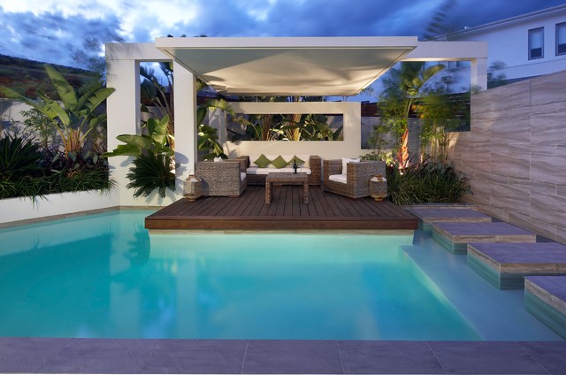 Pool Area- 20 Outstanding Gazebo Design Ideas for Relaxing in Style
