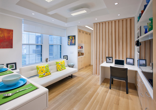 16 Modern and Spacious Open Concept Apartment Design Ideas