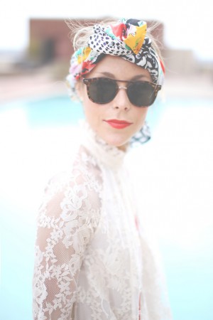 16 Chic Ways To Wear Head Scarf This Summer