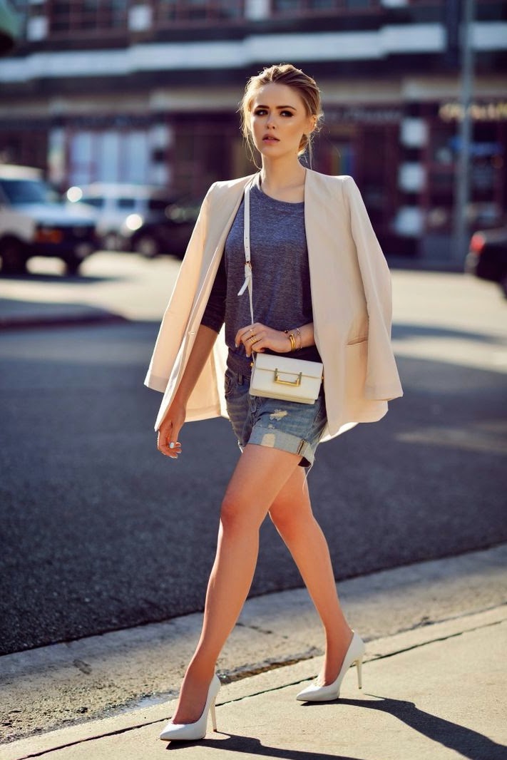 Boyfriend Shorts: Style Tips + 16 Edgy Outfit Ideas