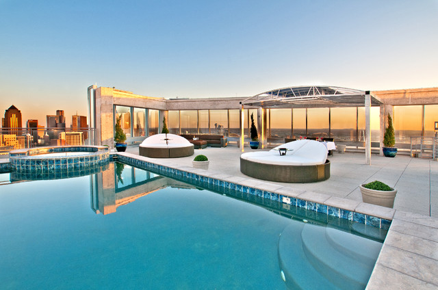 22 Breathtaking Rooftop Pool Design Ideas You Must See