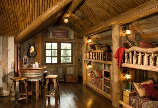 21 Rustic Log Cabin Interior Design Ideas