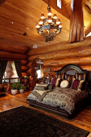21 Rustic Log Cabin Interior Design Ideas