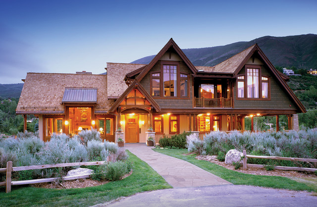 18 Stunning Mountain Houses With Rustic Exterior