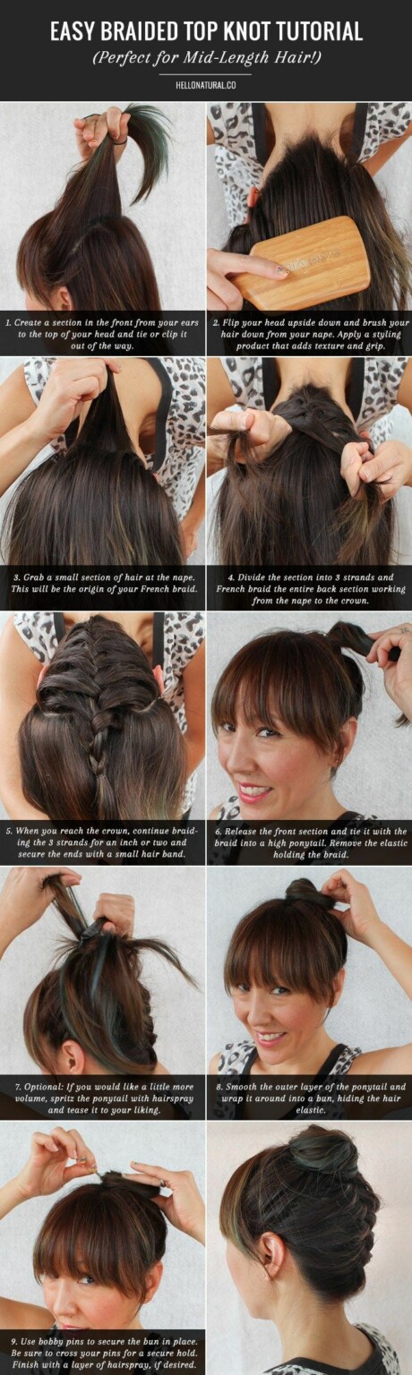 15 Super-Easy Hairstyles for For Busy Mornings