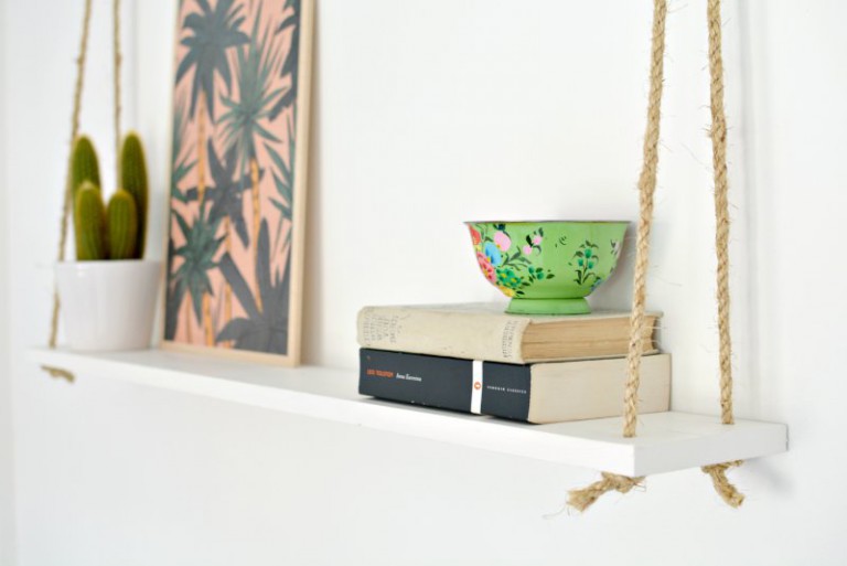 15 Brilliant and Unique DIY Shelf Ideas