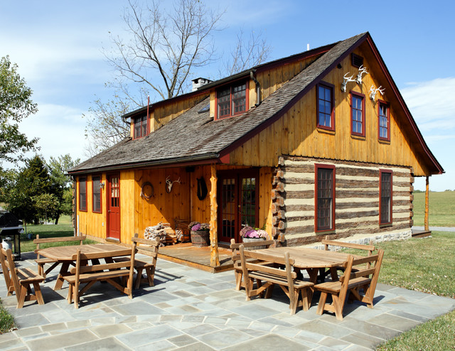 20 Amazing Wooden Mountain Cabin Exterior Designs